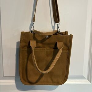 Bags | New Small Multi Pocket Canvas Bag With Adjustable Shoulder Strap ...